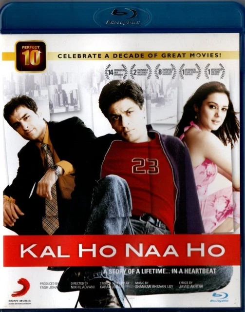 KAL HO NAA HO -SONY BOLLYWOOD BLU-RAY - Sharukh Khan, Pretiy Zinta,Saif Ali Khan EUR 24,63 ...