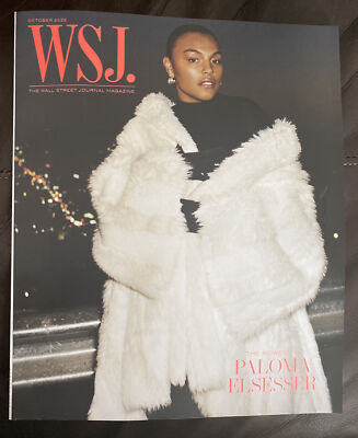 WALL STREET JOURNAL Magazine WSJ October 2022 Issue Model Paloma ...