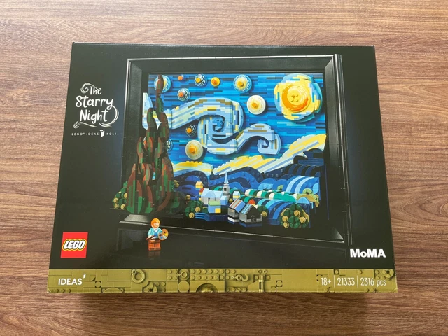LEGO IDEAS: VINCENT van Gogh's The Starry Night (21333) Unopened ...