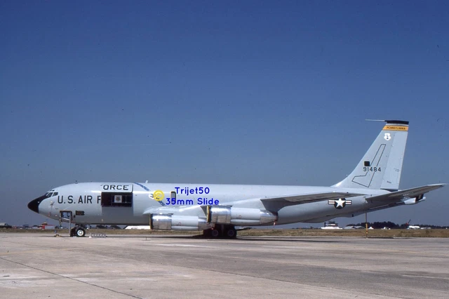 35MM SLIDE BOEING KC-135E 91484 IAT Greenham Common 1983 PRM1032 EUR 4 ...