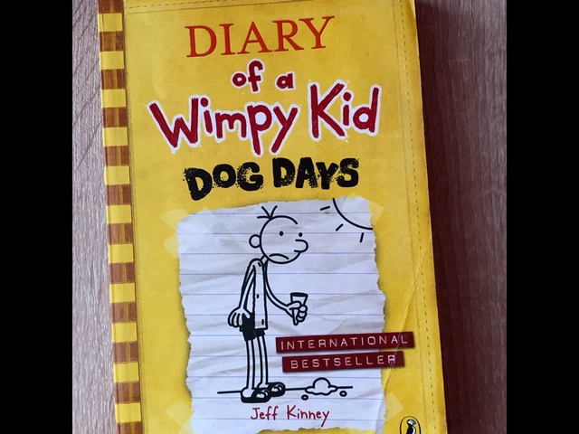 DOG DAYS (DIARY of a Wimpy Kid book 4) by Jeff Kinney (Paperback, 2009 ...