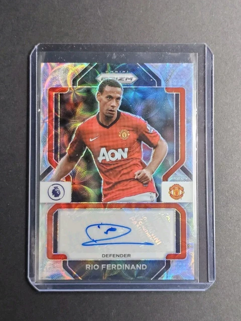 2022-23 RIO FERDINAND Auto Panini Prizm Premier League Choix ... 2022-23 RIO FERDINAND Auto Panini Prizm Premier League Choix ...