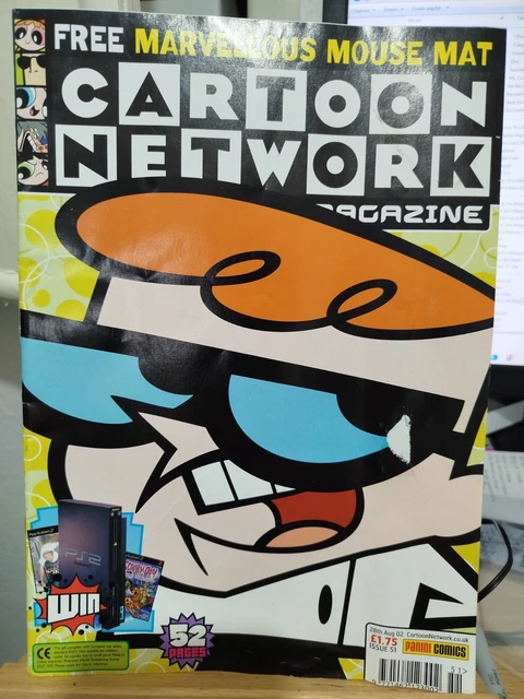 CARTOON NETWORK MAGAZINE Comic Issue 51 Dexters Laboratory Lab Vintage ...