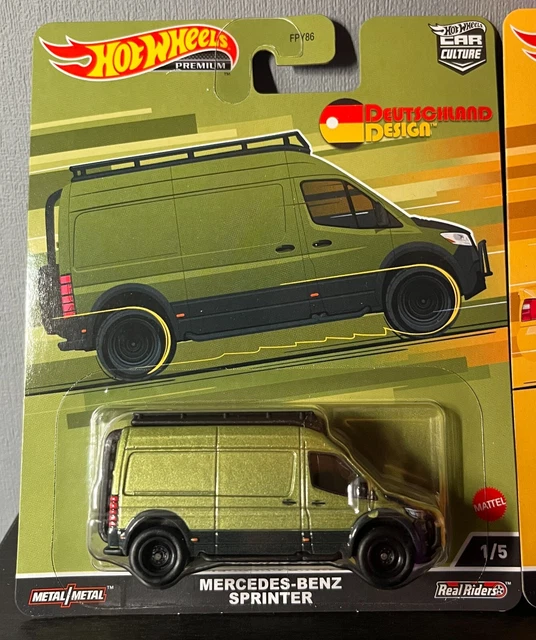 HOT WHEELS PREMIUM Mercedes-Benz Sprinter 1/5 Car Culture Deutschland ...