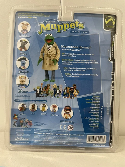 PALISADES MUPPET SHOW Koozebane Kermit Blue Purple Target Free Shipping ...