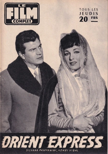 FILM COMPLET N° 531/1955 - Orient Express, S. Pampanini Henri Vidal Eva Barton EUR 5,95 ...