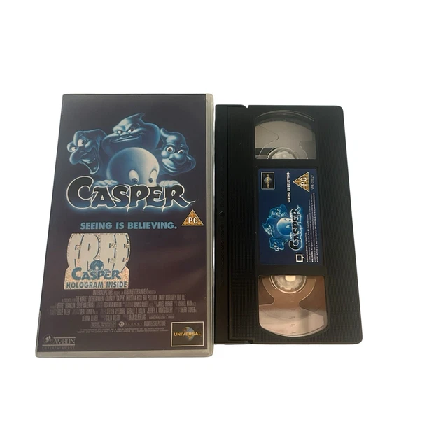 CASPER (1995) VHS PAL Original UK Video Tape with Christina Ricci ...