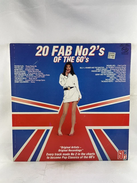 VARIOUS - 20 Fab No2's Of The 60's. 12 Inch Vinyl Lp Album Record VGC+ ...