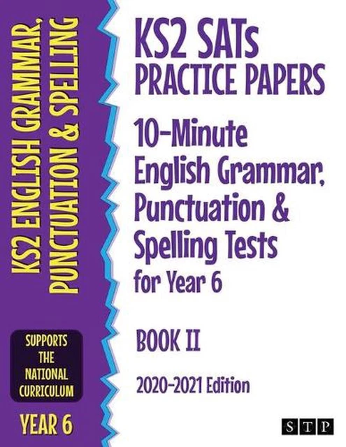 KS2 SATS PRACTICE Papers 10-Minute English Grammar, Punctuation and ...