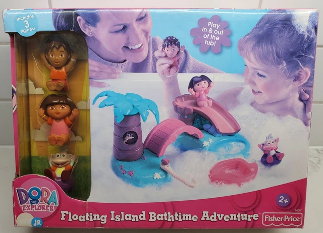 DORA THE EXPLORER Floating Island Bath Time Adventure 2003 Original VTG ...