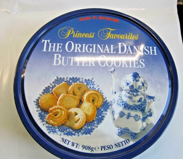 SCATOLA LATTA THE Original Danish Butter Cookis EUR 10,00 - PicClick IT