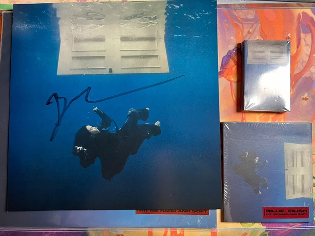 Billie Eilish Hit Me Hard And Soft Vinyl Lp Cd Cassette Bundle