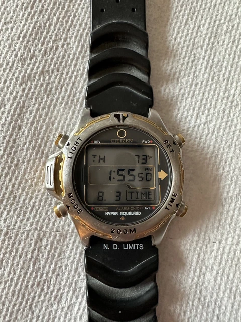 VINTAGE CITIZEN PROMASTER Hyper Aqualand D208-089839 GN-4-S 200M EUR 70 ...