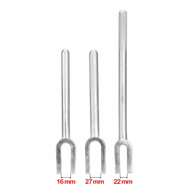 JEU 3 EXTRACTEURS de rotules, arrache-rotule,a fourche,chasse rotule a ...