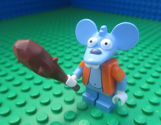 LEGO 71005 THE Simpsons Itchy Mouse Mace Minifig Minifigure Series 1 ...