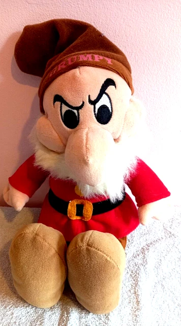SNOW WHITE & The Seven Dwarfs Grumpy Dwarf Soft Toy Plush £9.99 - PicClick UK