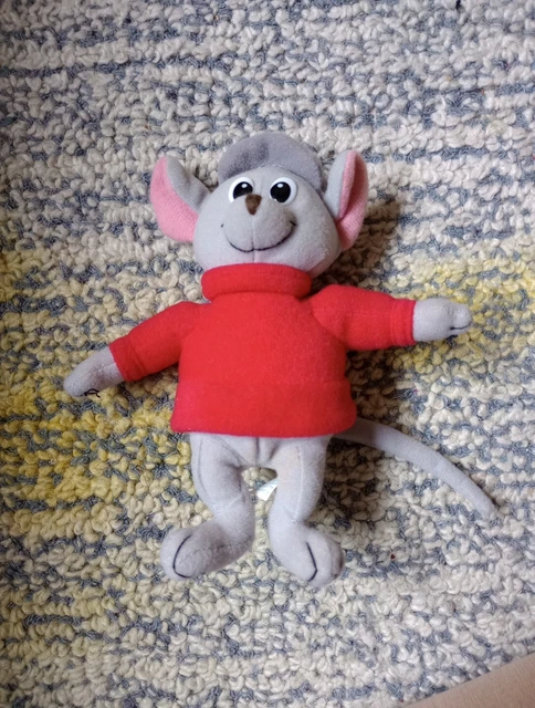 DISNEY BERNARD MOUSE Rescuers Down Under Gray mouse w hat Applause ...