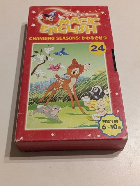 DISNEY'S MAGIC ENGLISH: Changing Seasons £55.33 - PicClick UK
