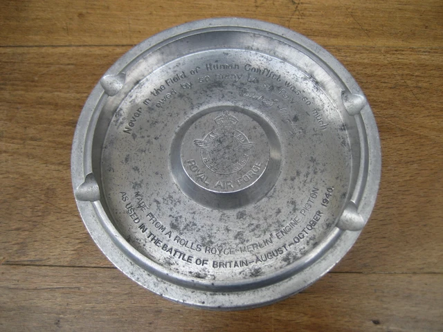 WW2 MERLIN ENGINE piston, Spitfire, Winston Churchill, Battle of ...