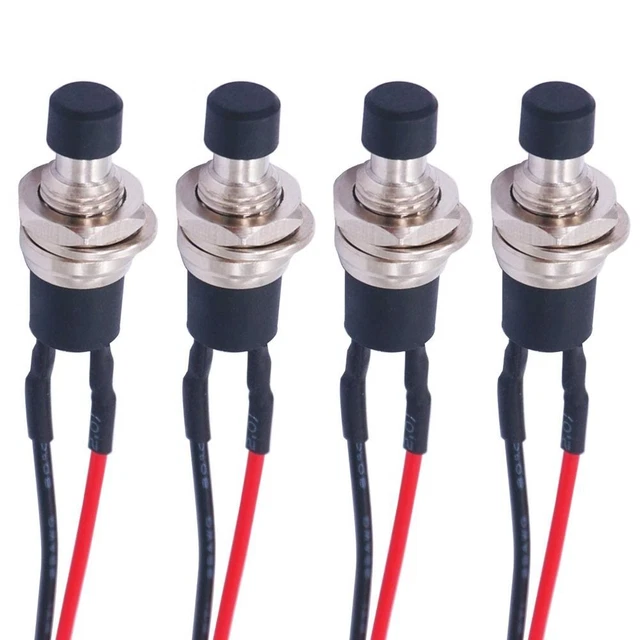 3A 250V AC Latching Push Button Switch 2 Pins Widely Application EUR 6 ...