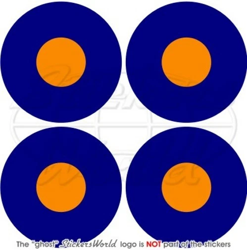 SAAF SOUTH AFRICAN AirForce Type B WW2 Roundels 50mm (2") Stickers ...