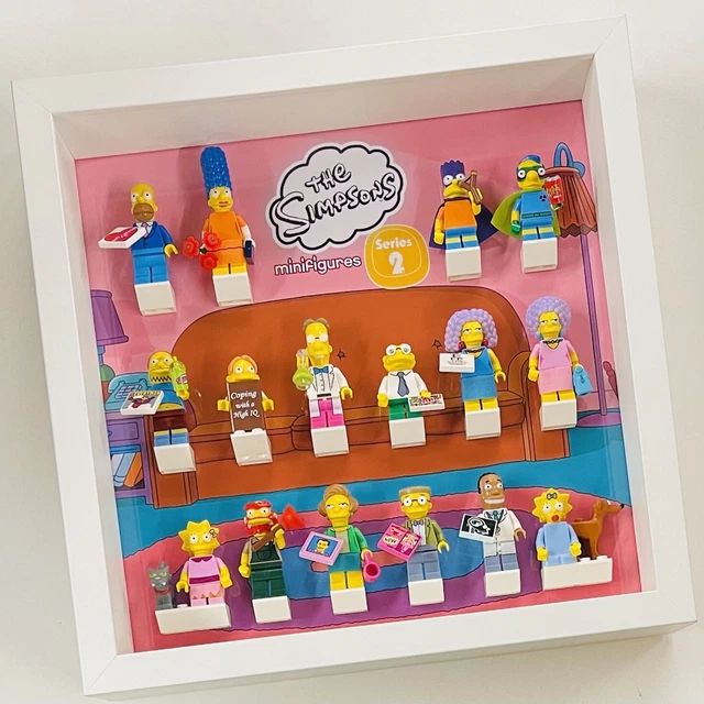 DISPLAY FRAME FOR Lego ® The Simpsons Series 2 71009 minifigures ...
