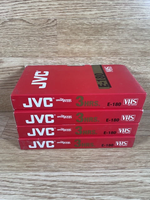 JVC VHS TAPES Joblot X 4 £13.36 - PicClick UK