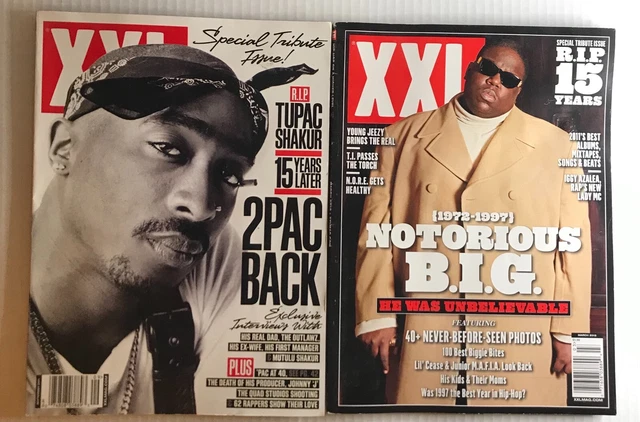 TUPAC SHAKUR 2PAC and Biggie Smalls XXL Magazine Hip Hop 2011 & 2012 ...