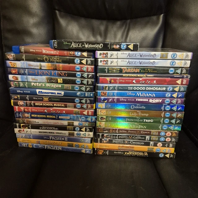 LARGE DISNEY DVD Bundle. Children's Family, Kids, Job Lot Disney. 34 Films £13.50 - PicClick UK