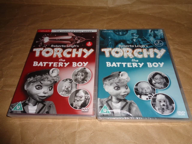 TORCHY THE BATTERY BOY COMPLETE SERIES ROBERTA LEIGH NETWORK dvd UK NEW ...