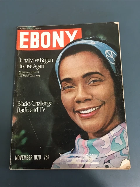 NOVEMBER 1970 EBONY Magazine, Black Challenge Radio And TV, £10.41 ...