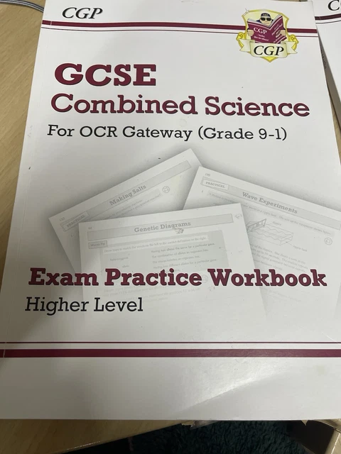New Gcse Combined Science Ocr Gateway Exam Practice Workbook Higher