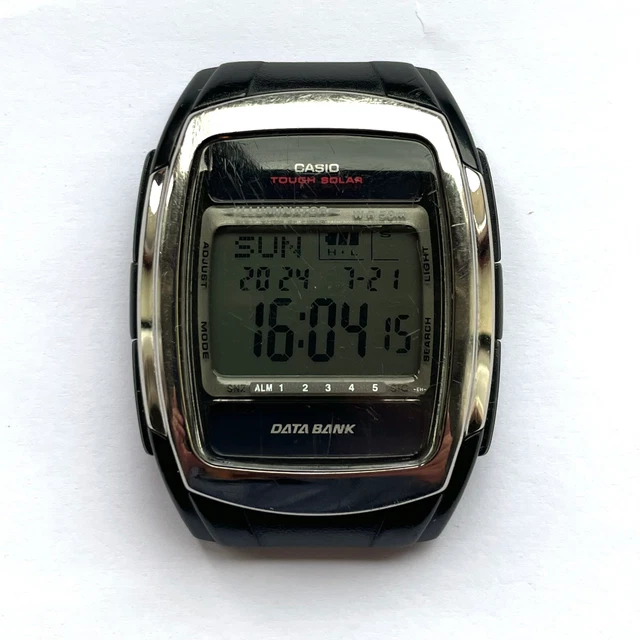 VINTAGE CASIO DATA Bank DB-E30 Digital Watch. £25.00 - PicClick UK