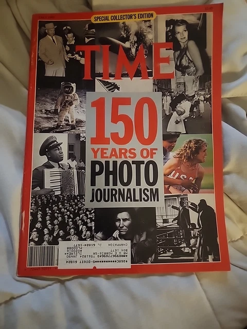 TIME 150 YEARS Of Photo Journalism Magazine Vintage 1989 Collectors ...