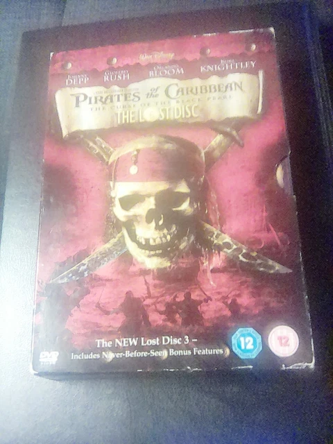 BOX SET PIRATES of the Caribbean The Curse Of The Black Pearl The Lost ...