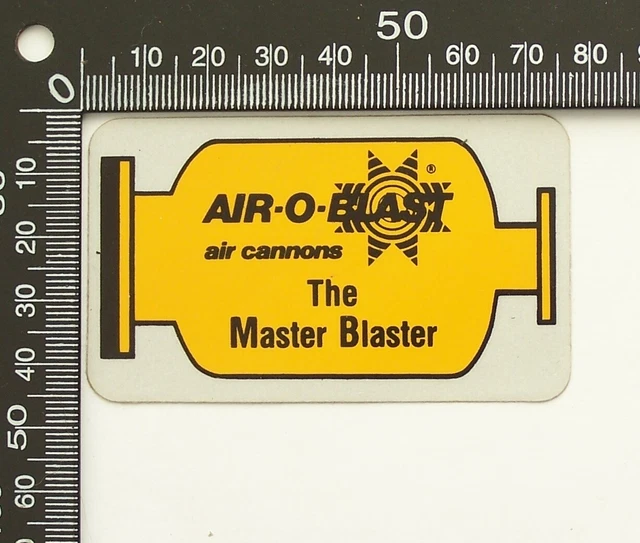 VINTAGE AIR-O-BLAST AIR Cannons The Master Blaster Advertising Promo ...