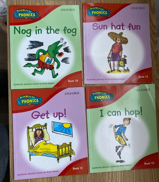 READ, WRITE INC. Phonics. Books 1a, b, c & d. Ruth Miskin.. Oxford. £2. ...