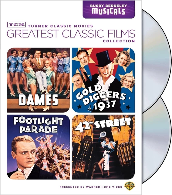 TCM GREATEST CLASSIC Films Collection: Busby Berkeley Musicals (DVD ...