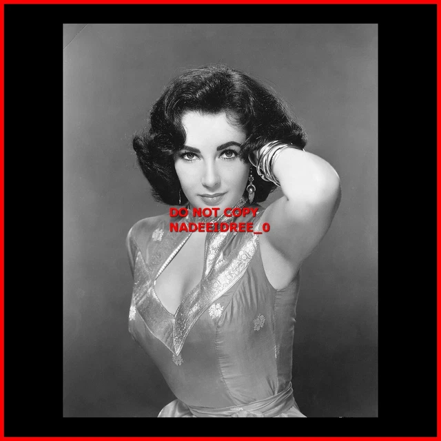 Elizabeth Taylor Legendary British American Actress Sexy Hot Pin Up 8x10 Photo £8 37 Picclick Uk