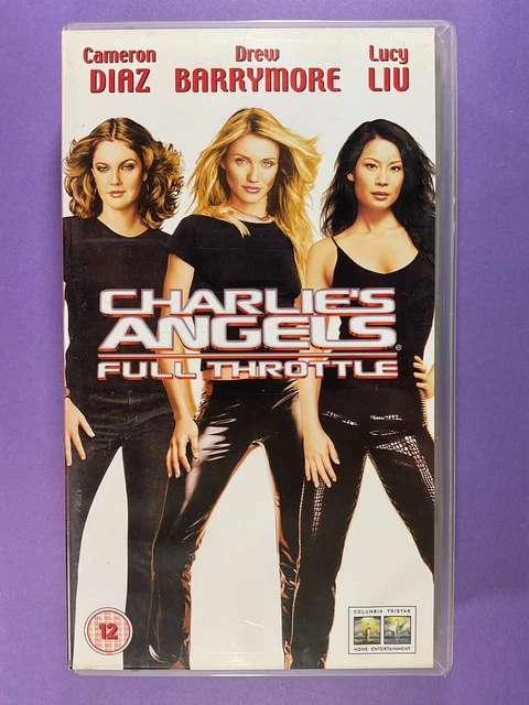 CHARLIE'S ANGELS : Full Throttle, VHS 2005, Cameron Diaz Lucy Liu Drew ...