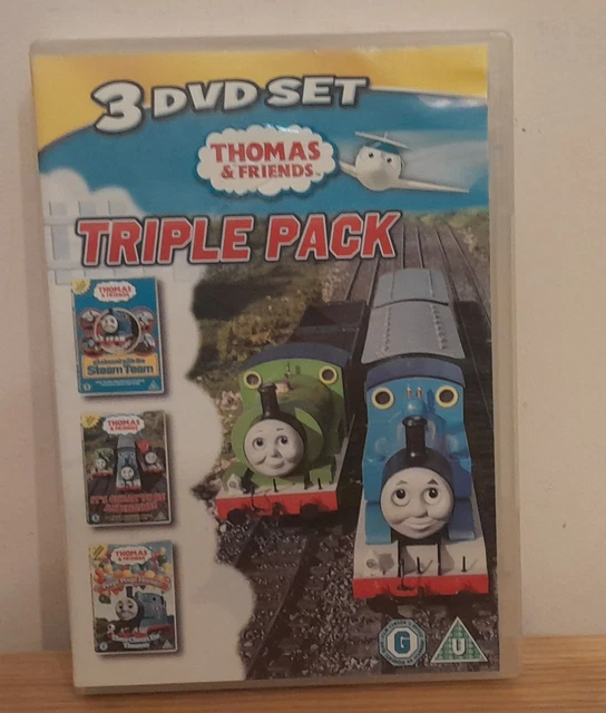 THOMAS AND FRIENDS 3 DVDs - All Aboard With The Steam Team/It's Great ...