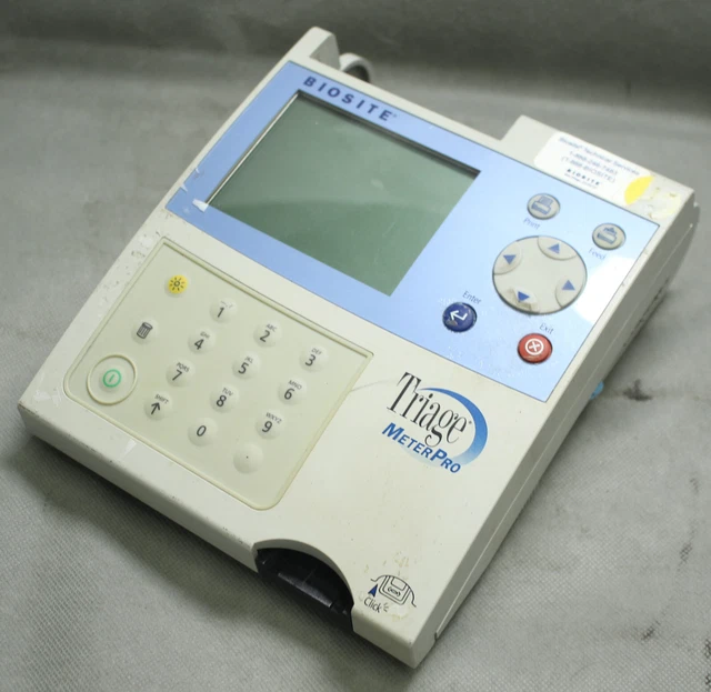 BIOSITE TRIAGE METER PRO Analyseur De Chimie Uniquement EUR 65,27 ...