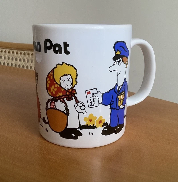 VINTAGE POSTMAN PAT Mug 1988 Woodland Animation Kilncraft England ...