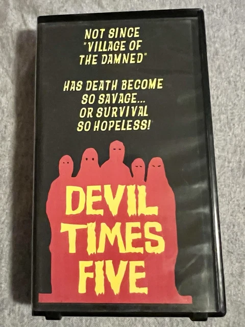 DEVIL TIMES FIVE VHS Clamshell £88.53 - PicClick UK