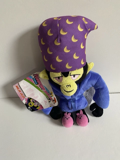 MOJO JOJO PLUSH Soft Toy Powerpuff Girls Chimpanzee Villain Pyjamas 9 ...