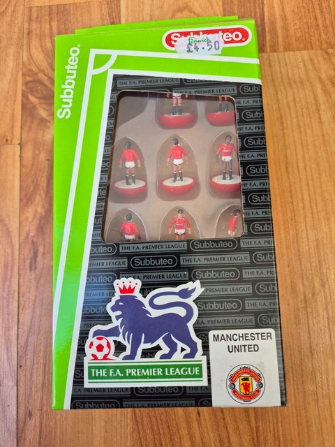 SQUADRA MANCHESTER UNITED Completa Subbuteo LW Leggera Rif 63770 ...