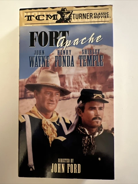 FORT APACHE VHS 1948 John Wayne Henry Fonda Shirley Temple Used & El ...