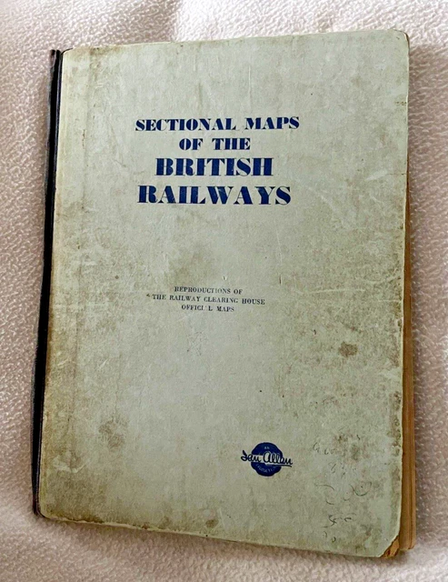 SECTIONAL MAPS OF the British Railways - Ian Allan 1948 £3.00 - PicClick UK