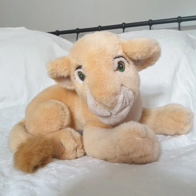 DISNEY STORE THE Lion King Nala Simba Plush Soft Toy Teddy 13” Long £7. ...