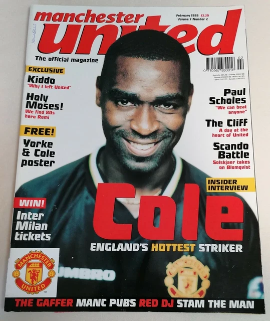 MAGAZINE - THE Official Manchester United Magazine Vol 7 No. 2 February ...